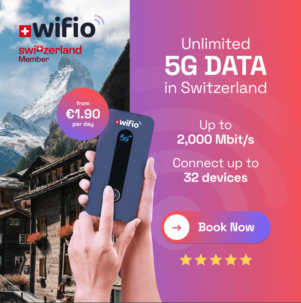 How Much Is Pocket WiFi in Switzerland? Full Price Guide - wifio